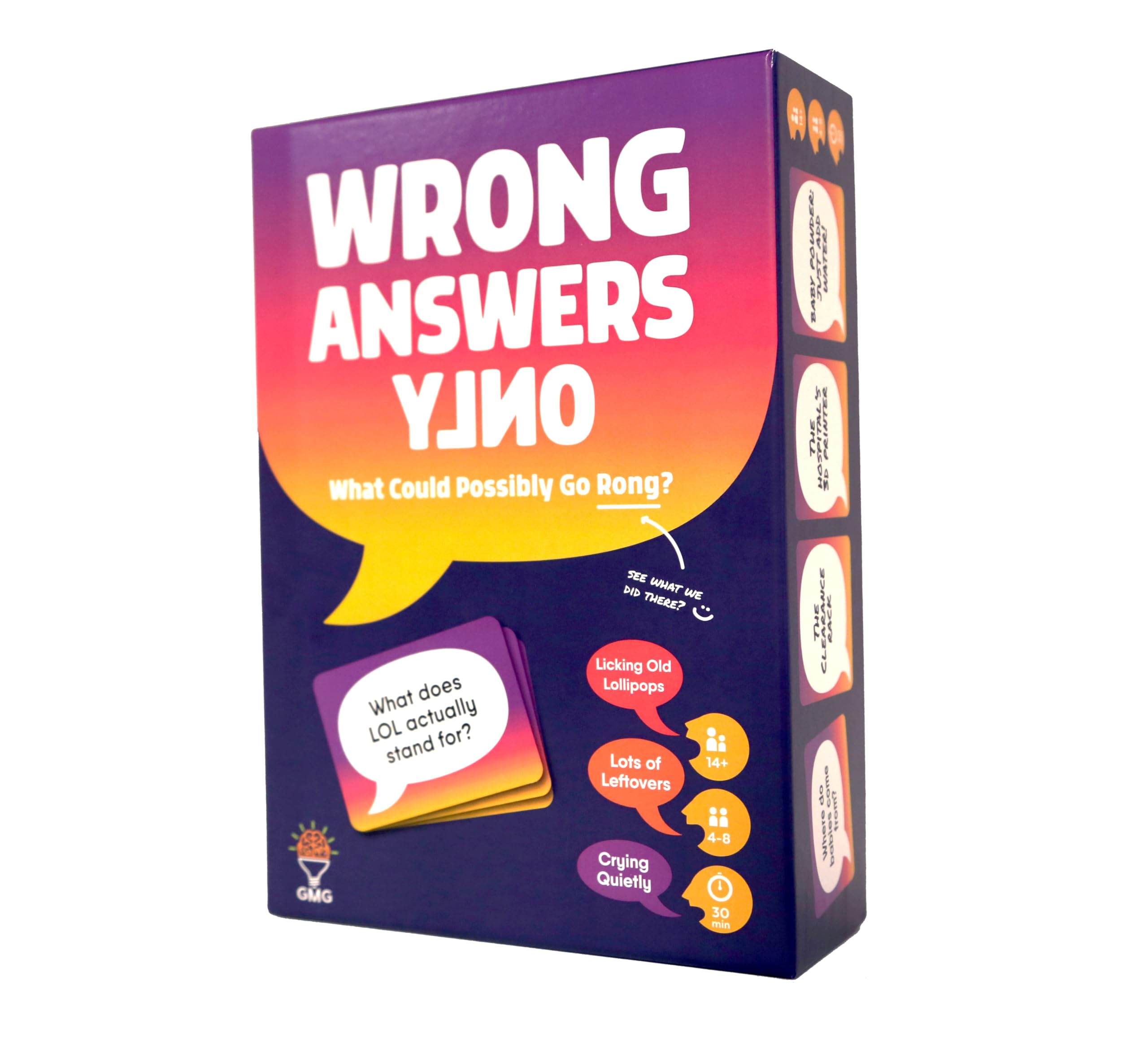 Wrong Answers Only Party Game | Modern Explorers Guild