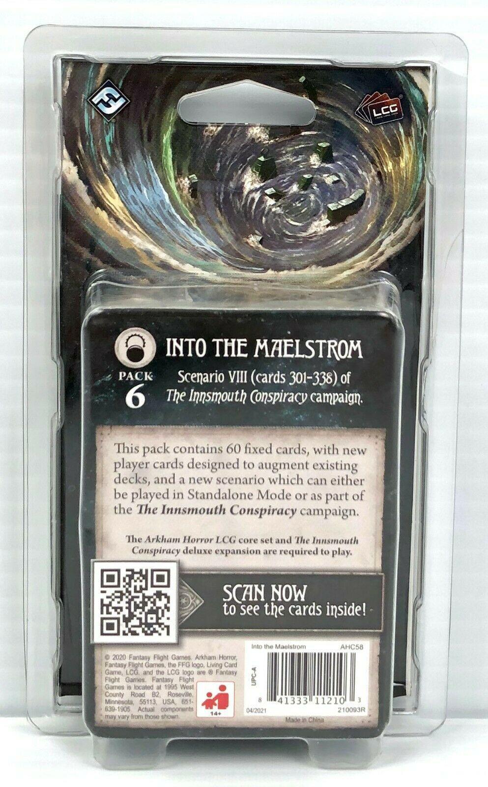 Arkham Horror - The Card Game - Into the Maelstrom Mythos Pack | Modern Explorers Guild